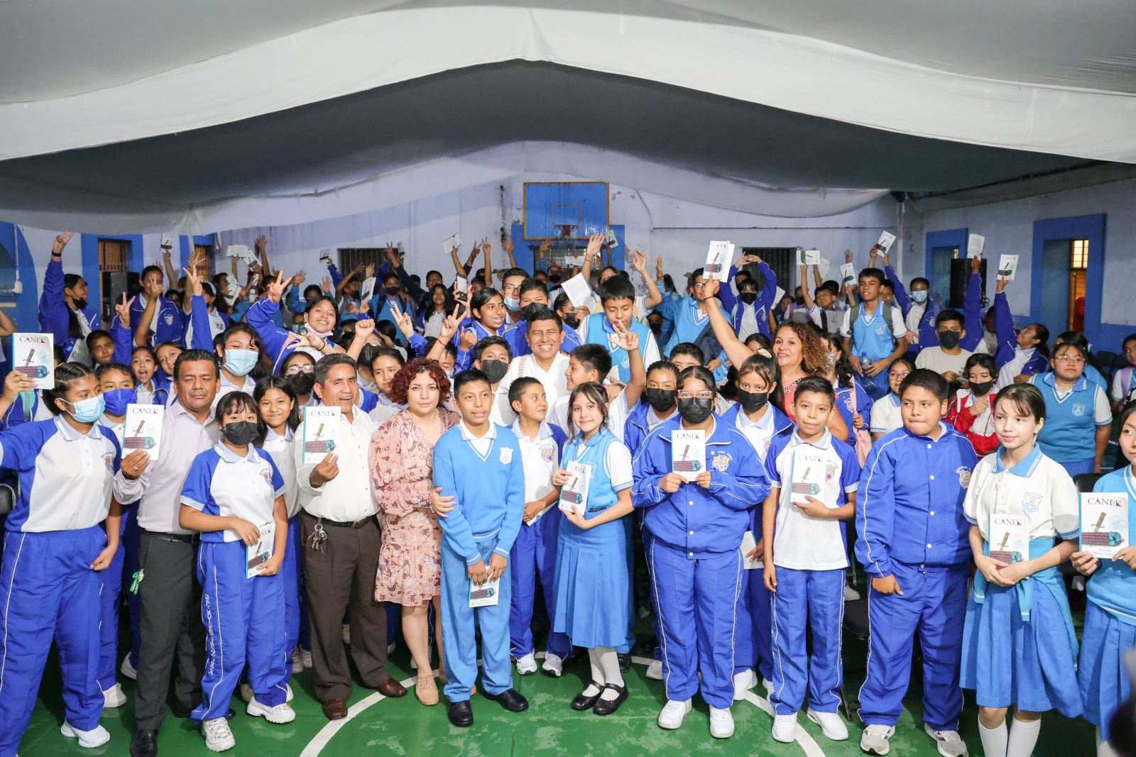 Realiza Salomón Jara noveno círculo de lectura con estudiantes de ...