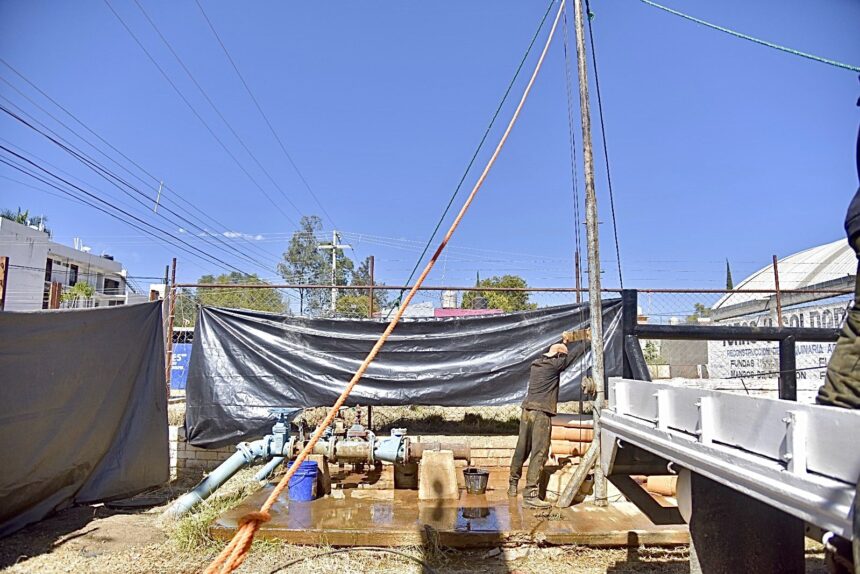 Realiza Soapa mantenimiento del pozo profundo Santa Rosa-IVO – Oaxaca Hoy