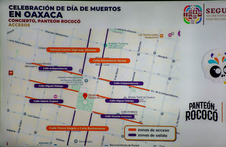 Garantizada la seguridad en el concierto de “Panteón Rococó” – Oaxaca Hoy