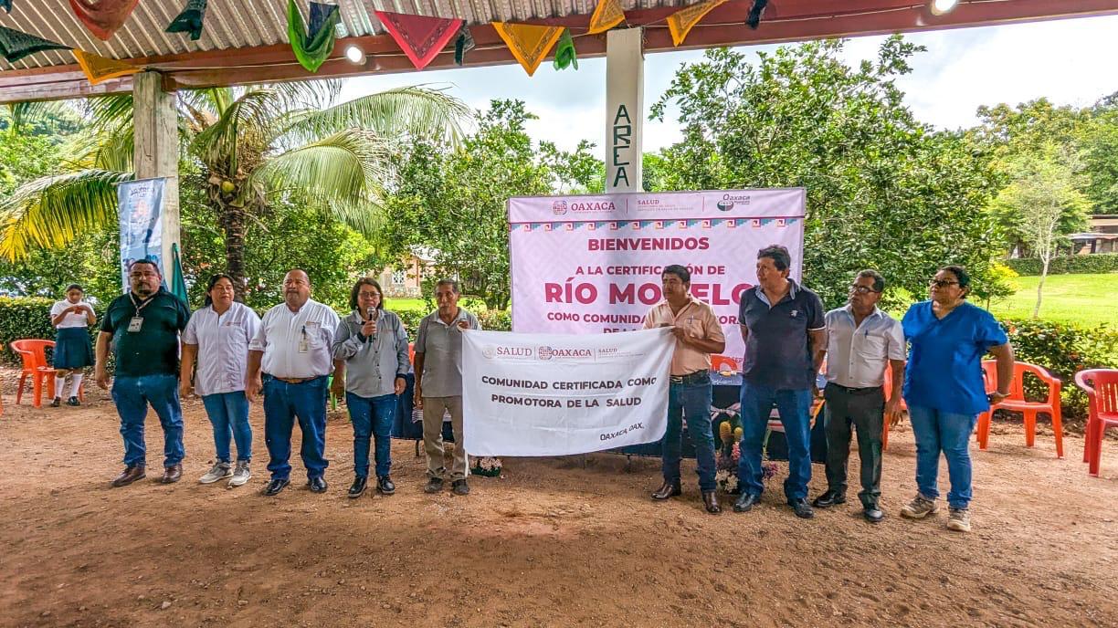 Certifica SSO a Río Modelo de Matías Romero como Comunidad Promotora de ...